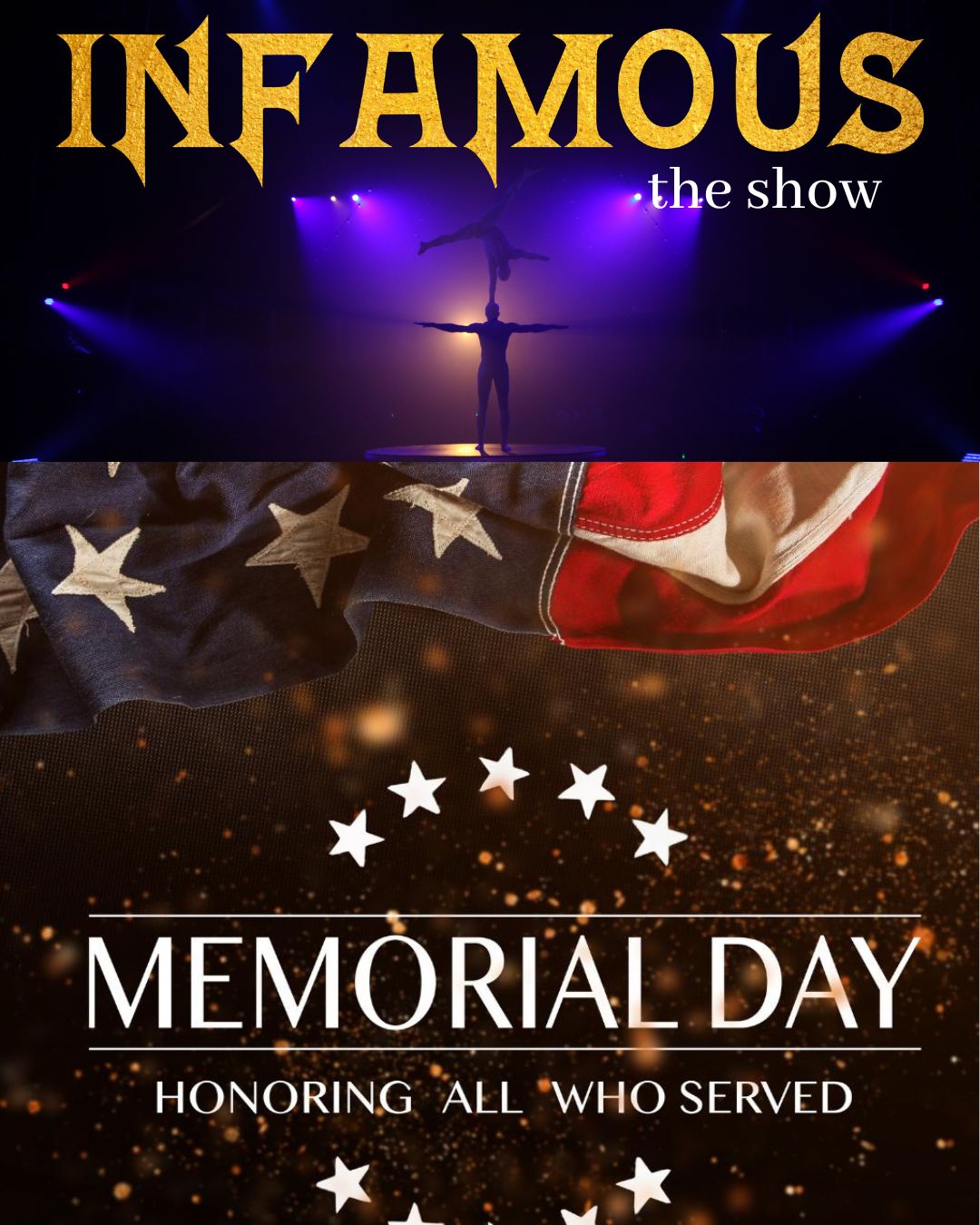 Schedule – Infamous USA